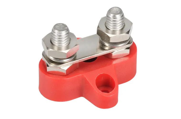 NARVA Positive Dual Stud Bridged Distribution Post M8