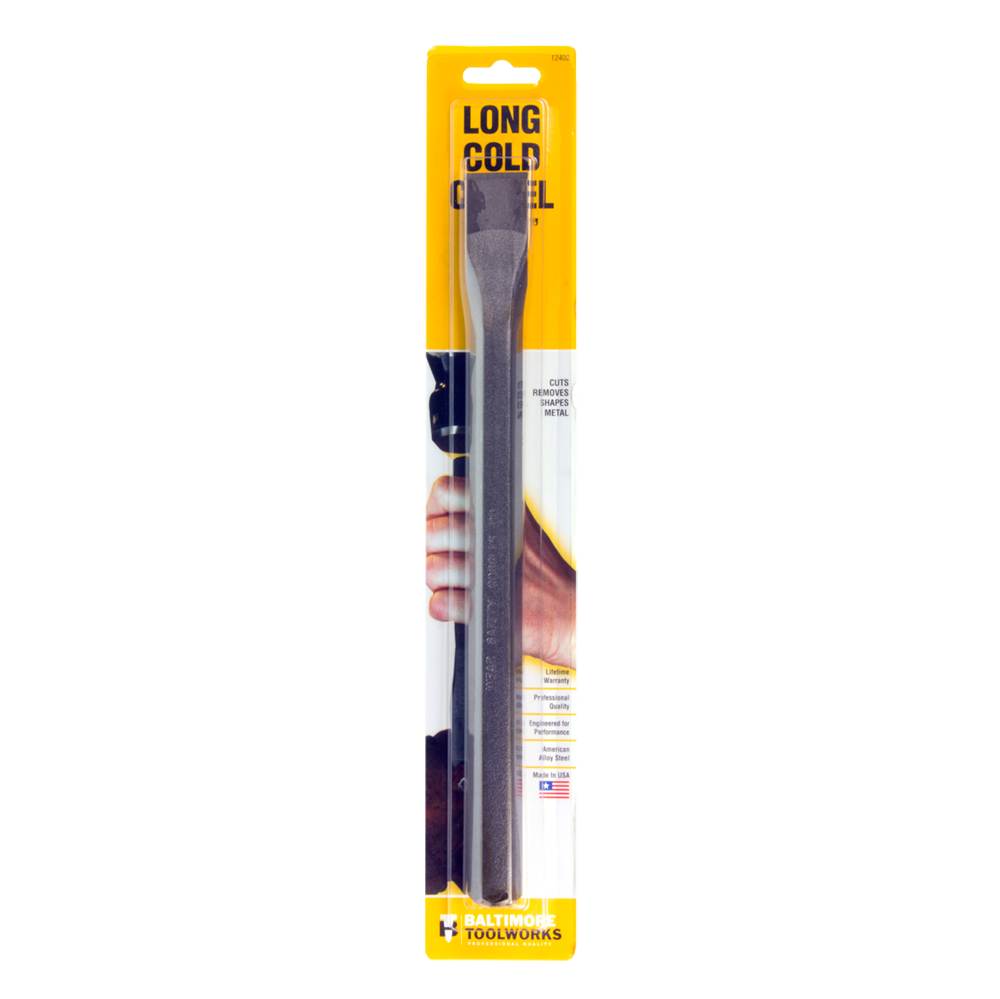 Mayhew #12402 COLD CHISEL - 300mm x 25mm CARD