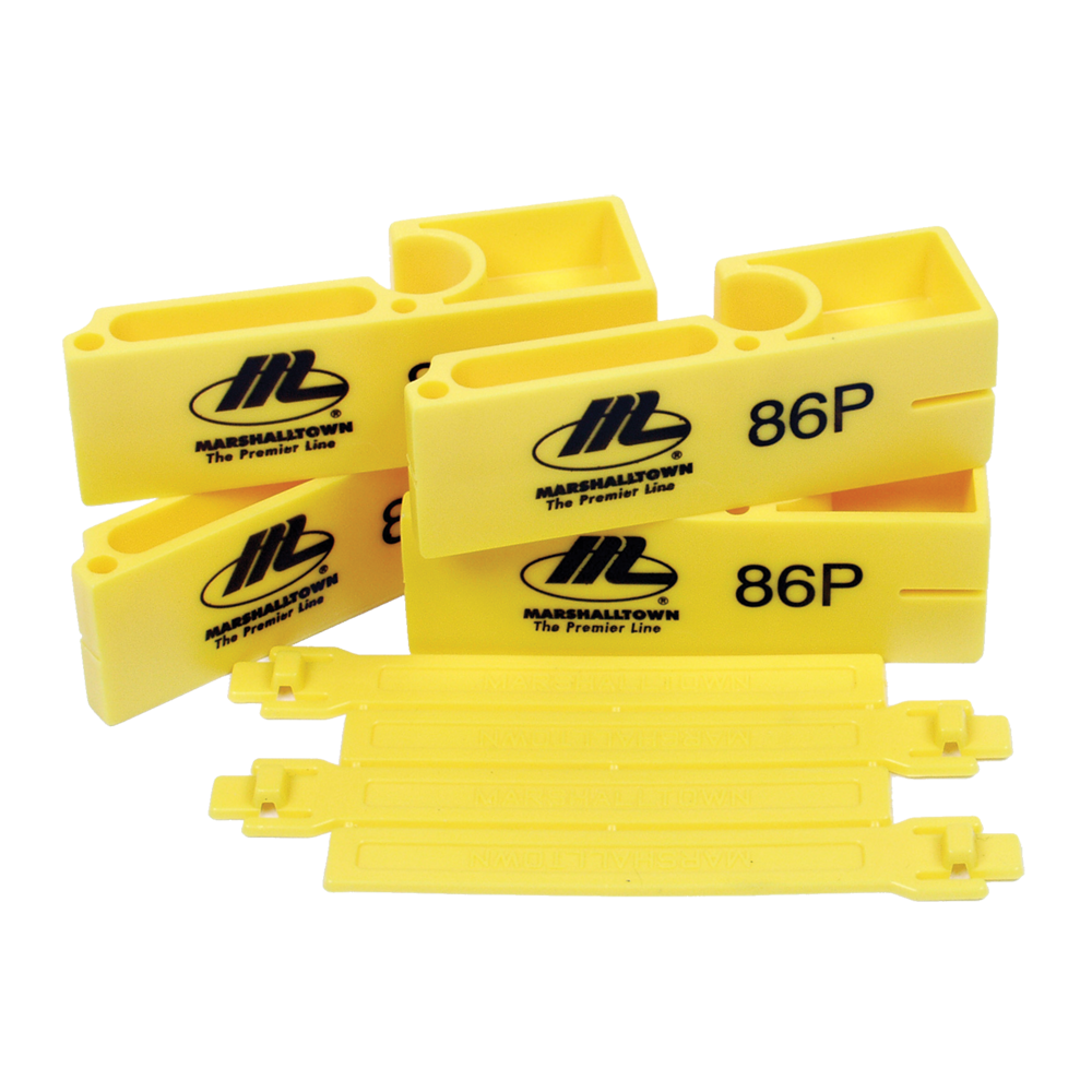 MARSHALLTOWN #86P PLASTIC LINE BLOCK SET with 2 sets of twigs