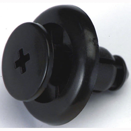 Champion Push Rivet Black 20mm Hd X 9mm -2Pk