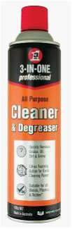 3in1 Professional All-Purpose Degreaser & Cleaner - Aerosol 400gm 3-in
