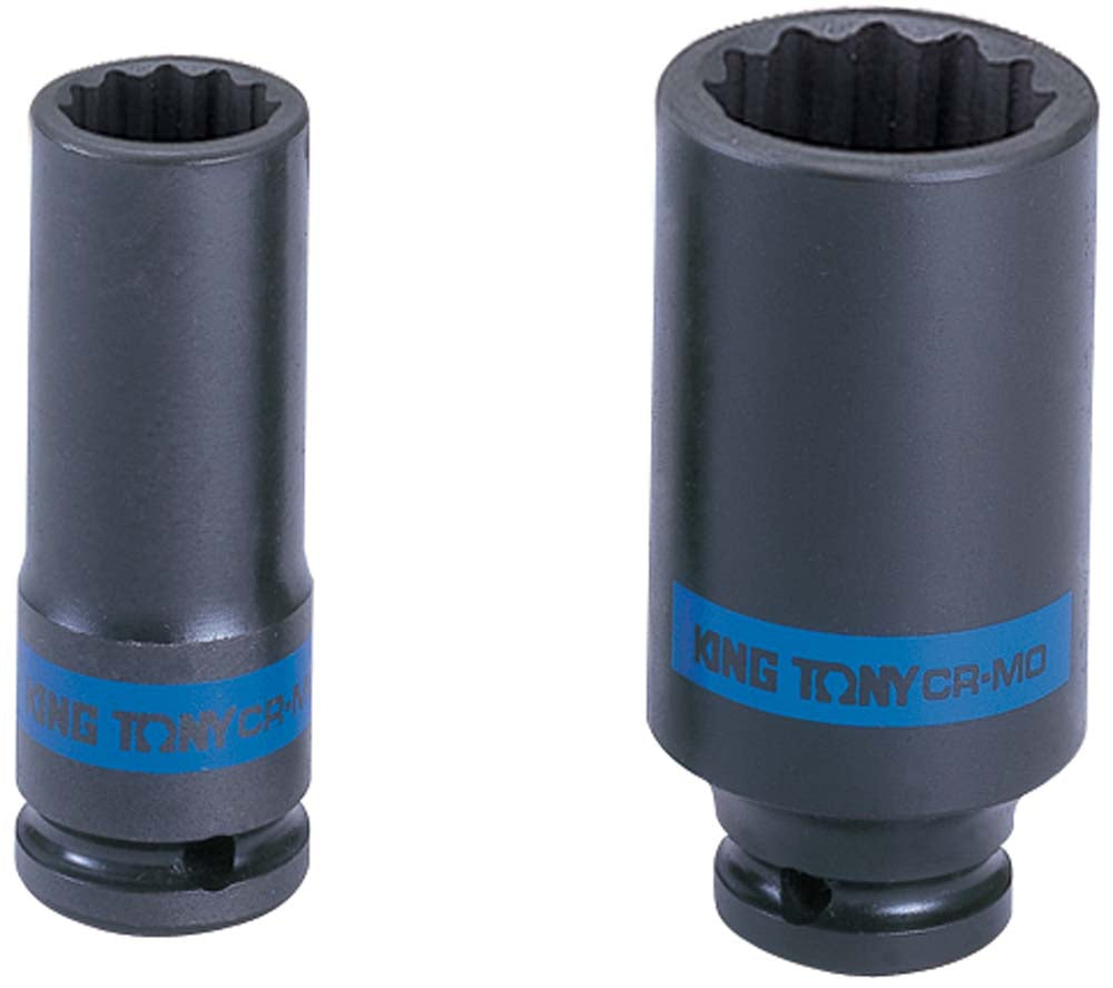 King Tony 1/2 Dr-22mm 12Pt Deep Impact Socket