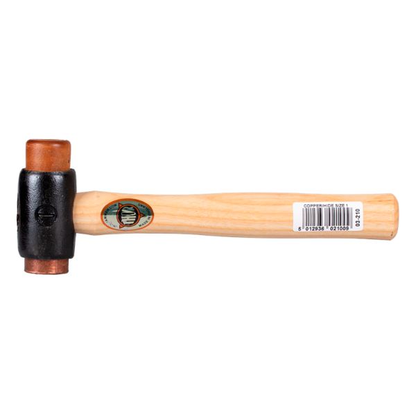 THOR #210 #1 COPPER/RAWHIDE HAMMER - 32mm