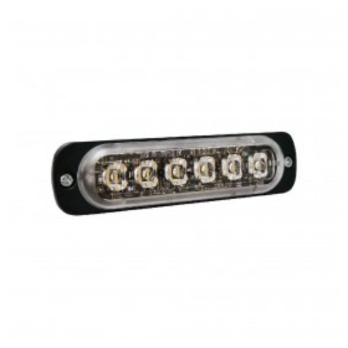 Narva Super Thin Led Warning Lamp Red