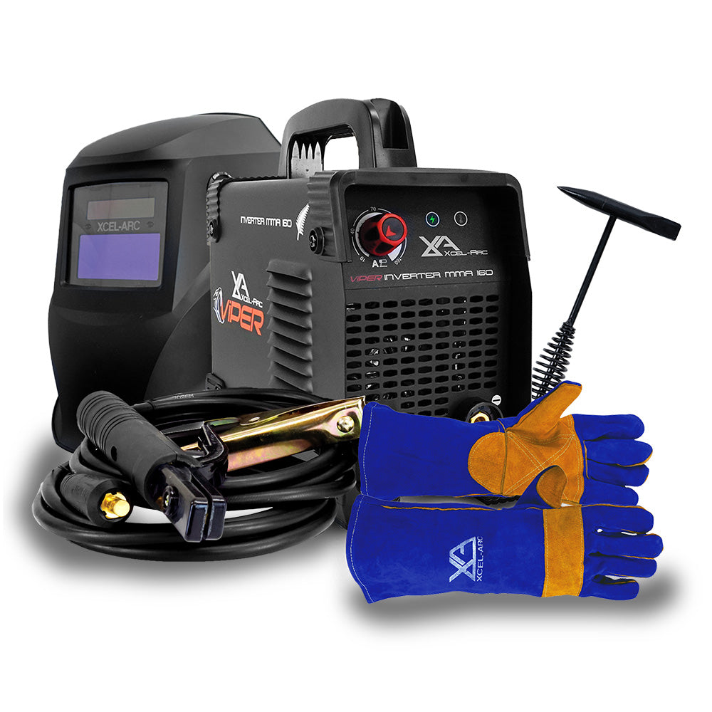 Xcel-Arc Viper Arc160 Dc inv Welder Package