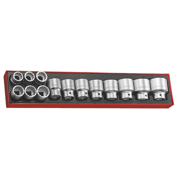 Teng 14Pc 3/4in Dr. Af Socket Set - Ttx-Tray
