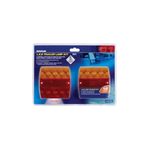 Narva Led 34 12V Slimline Trailer Lamp Kit