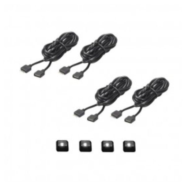 Smart Led Multicolor Spot Light Extension Kit 4 Pack