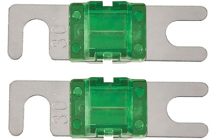 Mini Anl Fuses 30 Amp Fuse- 2Pk T-Spec