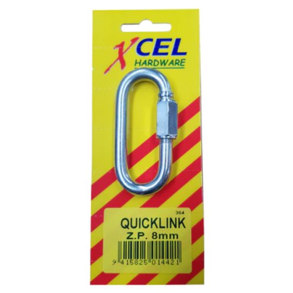 Xcel Quick Link ZP 8mm Carded