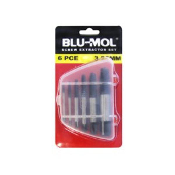 Blu-Mol Extractor Set 6 Pce